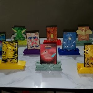 Nintendo | Toys | Pokmon Power Cards 200 Set Of 9 | Poshmark